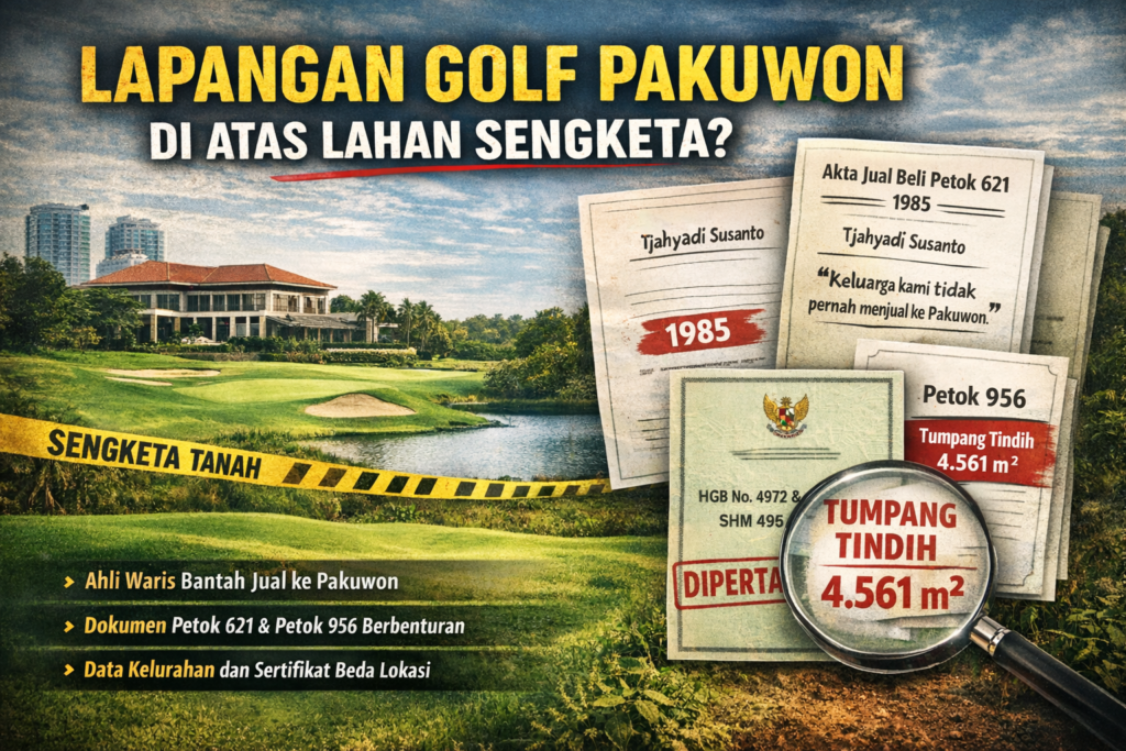 Lapangan Golf Pakuwon Dibangun di Atas Lahan Bermasalah – Surabaya Post ...